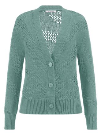 Peter Hahn Strickjacke Peter Hahn gr&uuml;n