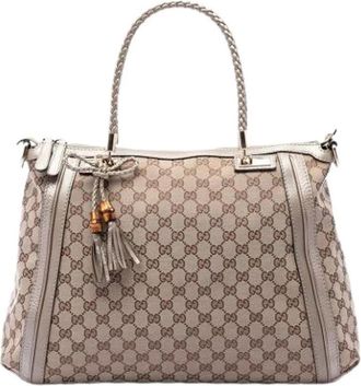 Gucci Pre-owned Bella Satchel - - Pre-owned - Damen - Beige - ONE SIZE