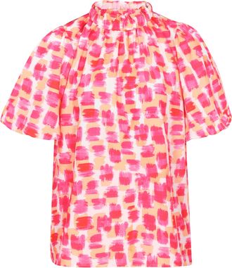 Faina Bluse Frauen Mehrfarbig Rosa