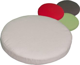 Beo Sitzkissen Stuhl | Made in EU | Stuhlkissen waschbar mit abnehmbarem Bezug | Perfekt f&uuml;r Indoor & Outdoor | Sitzkissen rund &Oslash; 40cm | Atmungsaktives Si