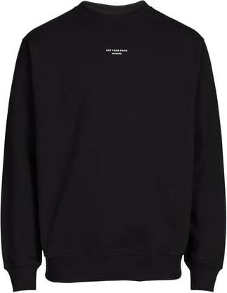 Dr&ocirc;le de Monsieur Sweat &agrave; col rond en coton