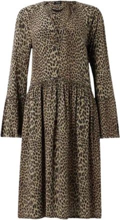 Zadig&Voltaire Robe Rinas Soft Leo - Femme - Robes - Multicolore - Taille: 40 FR