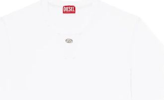 Diesel t-shirt T-Madjust-TR - Blanc