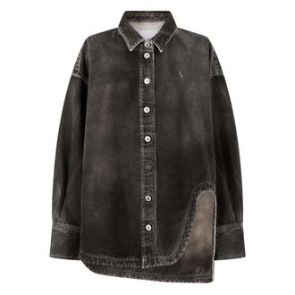 The Attico Damen, Blusen & Hemden, Schwarzk, XSGr&ouml;&szlig;e