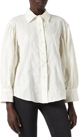 Seidensticker Damen 133061-02 Bluse, Egret, 34