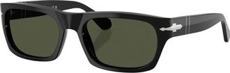 Persol unisex, Accessoires, Noir, Taille: 58 MM Po3398S Lunettes de soleil
