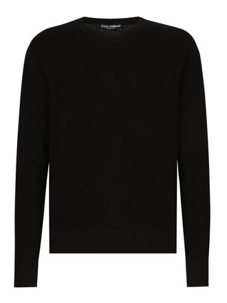 Dolce & Gabbana Pull Col Rond - Noir