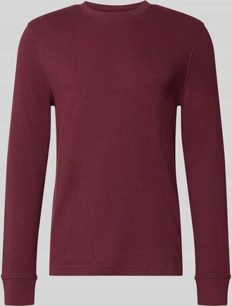 Mc Neal Longsleeve mit Ripp-Struktur