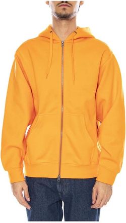 Vans Homme, Sweatshirts et sweats &agrave; capuche, Jaune, Taille: L Sweat &agrave; capuche zipp&eacute;