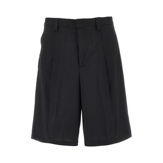C.9.3 Wool-blend canvas bermuda shorts Man 50