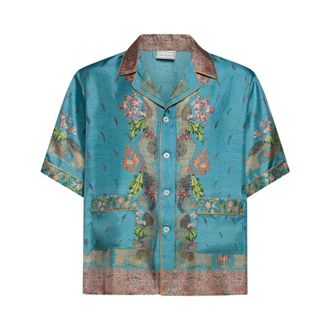 Pierre-Louis Mascia Damen, Blusen & Hemden, Blau, LGr&ouml;&szlig;e