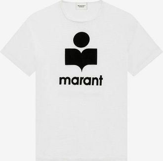 Isabel Marant T-shirt Zewel - Femme - Blanc - Taille XS - Marant &Eacute;toile