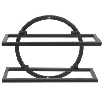 DOITOOL DOITOOL Faltbares Weinflaschenregal aus Wandhalterung mit Weinglashalter Platzsparend Einfach zu Montieren für Küche Bar Wohnzimmer Weinflaschen Gläse