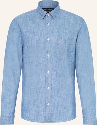 Marc O'Polo Marc Opolo Hemd Shaped Fit blau