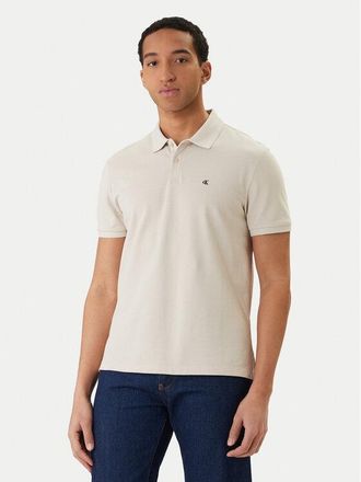 Calvin Klein Jeans Poloshirt LV040EM269 Beige Regular Fit