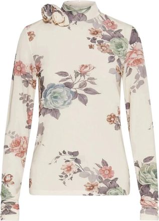 Marella Femme, Tops, Multicolore, Taille: 38 FR Long Sleeve Hauts