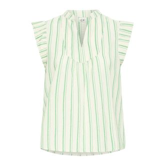 Ichi Ichi, Femme, Blouses et Chemises, Vert, Taille: 42 FR Blouses