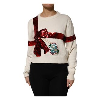 Dolce & Gabbana Pullover - - Knitwear - Damen - Wei&szlig; - XS