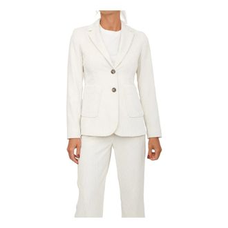Marella Femme, Vestes, Blanc, Taille: 34 FR Giacca