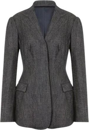 Alberta Ferretti Femme, Vestes, Gris, Taille: 34 FR Manteaux