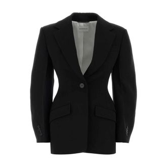 Givenchy Einreihiger Cocoon-Blazer - - Jackets - Damen - Schwarzk - XS