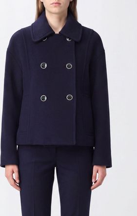 Pinko Caban &agrave; double boutonnage en laine m&eacute;lang&eacute;e avec &eacute;paules tombantes