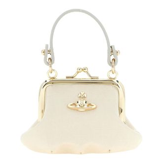Vivienne Westwood Femme, Sacs, Beige, Taille: ONE Size Mini Sac &agrave; Main Granny