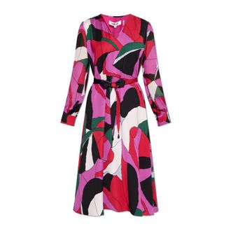 Diane Von F&uuml;rstenberg Kleid Abel - - Dresses - Damen - Mehrfarbig - XS