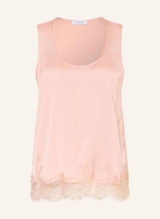 Rich & Royal Satintop Mit Spitze rosa
