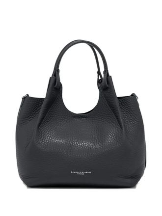 Gianni Chiarini sac cabas Dua en cuir - Bleu