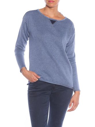 BOSS Orange Damen Pullover Talomas 01, Einfarbig, Gr. 34 (XS), Blau (Navy 413)