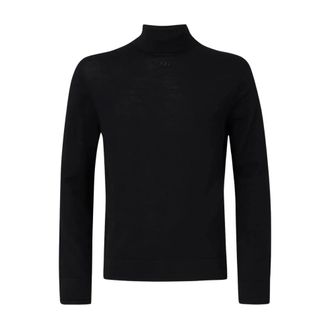 Diesel Pull &agrave; col roul&eacute; - Homme - Pulls - Noir - Taille: XL