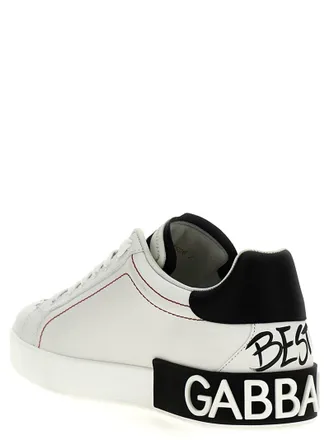 Dolce & Gabbana Portofino Sneaker - White