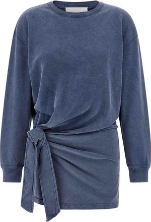 Isabel Marant Robe Au Genou - Bleu