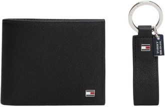 Tommy Hilfiger Herren Th Flag Mini Cc & Key Fob Am0am13604 Geschenkpaket, Black (Black)