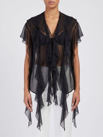 Erika Cavallini Semi Couture Chemise Femme couleur Noir