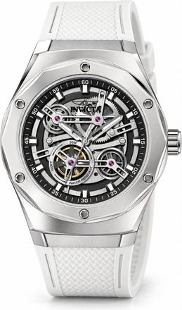Invicta Speedway 51115 Herrenuhr - Quarzwerk - Kunststoff mit silbernem Zifferblatt - 45 mm