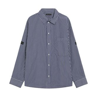 Balenciaga Oversized Shirt - - Shirts - Herren - Blau - S