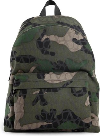 Valentino Garavani Homme, Sacs, Multicolore, Taille: ONE Size Sac &agrave; dos Toile Iconographe