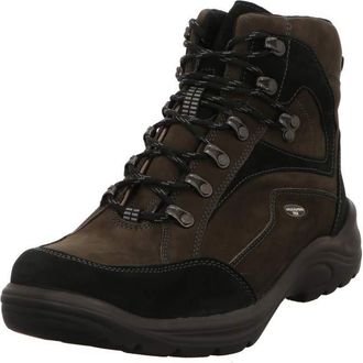 Waldläufer Hayo Bootie, Tex, Nubukleder, schwarz/Brasil, Weite H 415900-950-742 Gr. 46