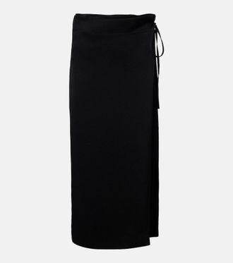 Calvin Klein Jupe midi Hallie &agrave; rayures