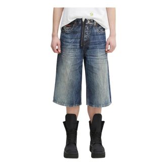 Martine Rose Zip Jean Shorts - - Shorts - Herren - Blau - XS