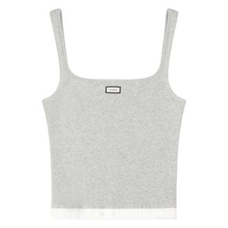 Entire studios Lounge Tank - - Tops - Damen - Grau - L