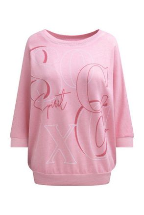 soccx Sweater mit Fledermaus&auml;rmeln