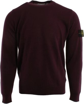 Stone Island Homme, Pulls, Violet, Taille: M Maille ras du cou