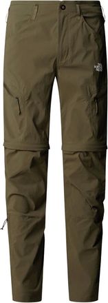 The North Face Homme, Sport, Vert, Taille: W32 Pantalon Convertible Regular Tapered Exploration