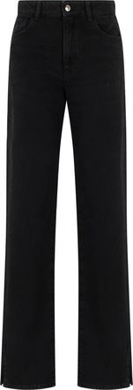 Icon Denim Los Angeles Femme, Jeans, Noir, Taille: W27 Jodie Jeans droits