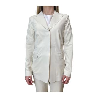 Max Mara Femme, Vestes, Blanc, Taille: 40 FR Mmlpalo Jacket