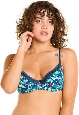 Pomm'Poire Lingerie Soutien-Gorge à Armatures Savane - imprimé - 90C - Femme