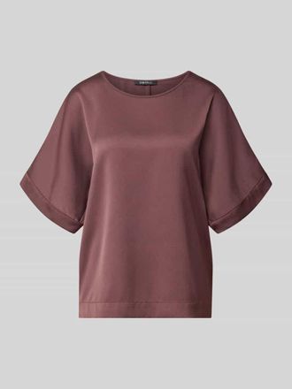 Swing Relaxed Fit T-Shirt aus Satin
